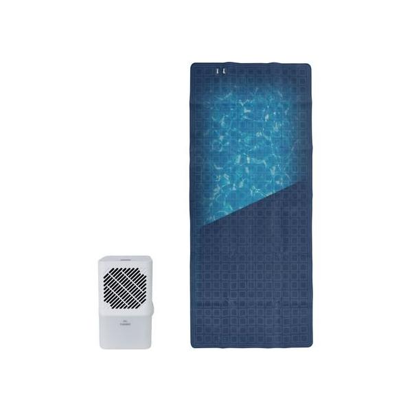 【仕様】●サイズ：本体／幅１５５×奥行１５５×高さ２６５（ｍｍ）、マット／幅７００×長さ１６００（ｍｍ）、　水循環用ホース／１．２ｍ　●重量：本体／約１．０ｋｇ、マット／約９００ｇ　●電源：ＵＳＢ　５Ｖ　１．２Ａ以上●消費電力：ＵＳＢ／６Ｗ...