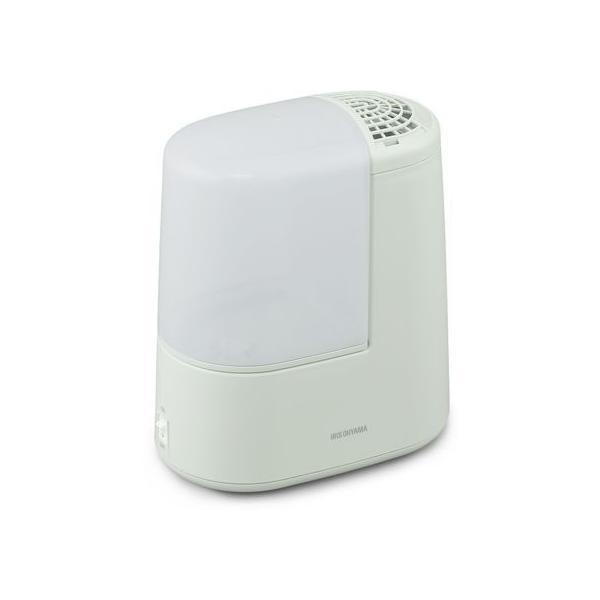 【商品説明】デスクやリビングテーブルで使用できるスチーム式加湿器です。インテリアに馴染みやすいカラーラインナップで、お好みに合わせて、３カラーからお選びいただけます。アロマトレー付なので、気分に合わせて香りを楽しむことができます。（市販のア...
