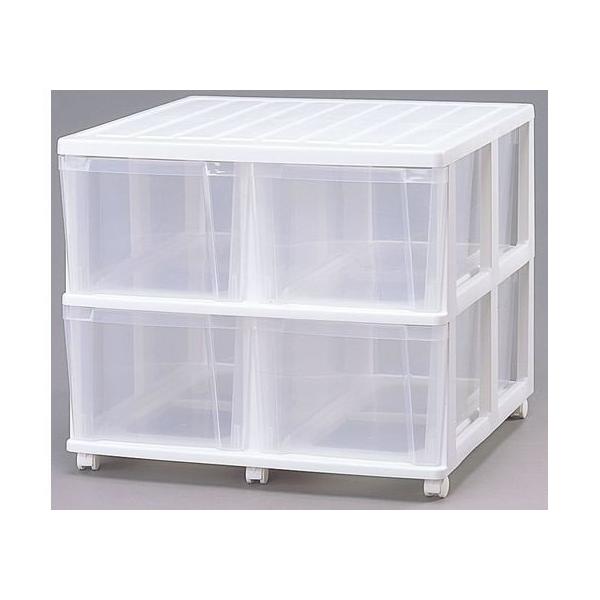 【商品説明】押入れ下段にぴったり入る高さのチェストです。深型タイプなので、バッグや帽子などの収納にも使えます。移動に便利なキャスター付きです。【仕様】●商品サイズ（約）：幅７４×奥行７０×高さ５９．５ｃｍ（キャスターなし）、幅７４×奥行７０...