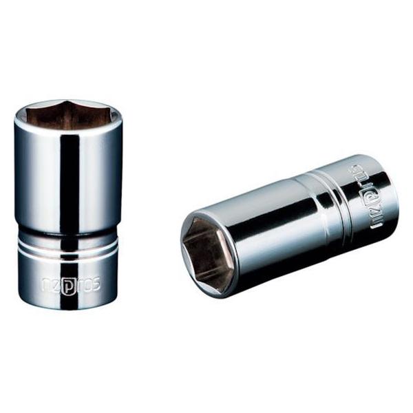 【商品説明】●接触面をより大きくすることで薄肉部への応力の集中を低減するＮパワーフィット形状を採用、ボルト・ナットにやさしく、なめりを防ぎます。【仕様】●型番：NB2M-12　●対辺寸法（ｍｍ）：１２●差込角（ｍｍ）：６．３５●全長（ｍｍ）...