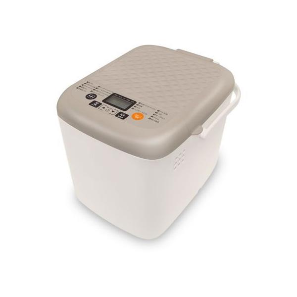 【商品説明】材料を入れてメニューを選択するだけ！「こね」「追い焼き」などの独立モードも豊富で料理の幅が広がります。　夜の残りご飯で翌朝焼きたてパンを！　パンだけじゃない豊富な１８メニュー！基本の食パンから米粉パン、ケーキやジャム、ヨーグルト...