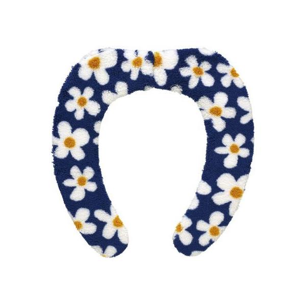 【仕様】●色：デイジーブルー　●ふわふわのなめらかな肌ざわり。しっかりとしたボリュームがあるボア生地を使用しています。　●使用方法：（１）便座のホコリや水気、汚れなどよく拭く。　※表面がザラザラしている便座には使用できません。　※便座に水気...