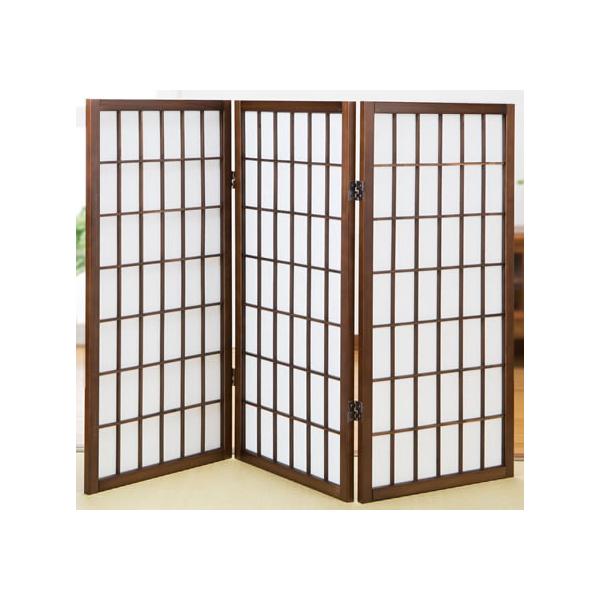 【商品説明】来客時の目隠しにも。折りたたんで隙間収納。【仕様】●サイズ（１曲あたり）：（約）幅４４×奥行２×高さ９０ｃｍ、収納時厚さ／（約）６．５ｃｍ●重さ：（約）３ｋｇ●素材：フレーム／天然木（パイン）、スクリーン／レーヨン４３％・ポリエ...