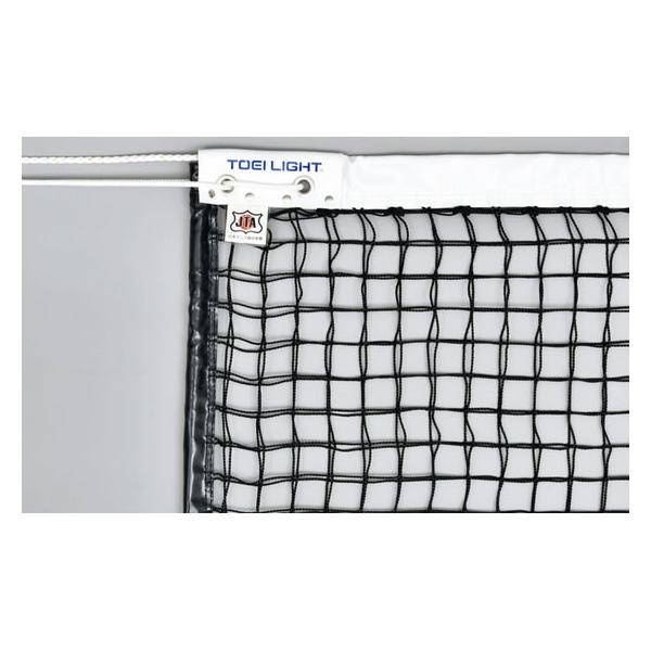 【商品説明】上部ダブルネット（サイドポール付）。日本テニス協会推薦品。【仕様】●素材・材質：白帯／ポリエステル　●仕様：２２０Ｔ／８８本、ポリエチレン無結節、網目３．５ｃｍ、テニスネットを安全にお使いいただくために、ご使用前に必ずワイヤーコ...