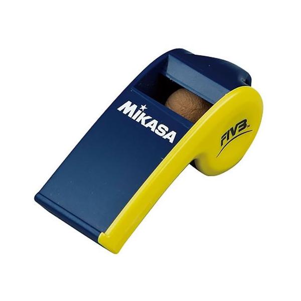 【商品説明】バレーボールを主とした競技に最適。　軽量かつ口にフィットしやすい形状のため、長時間の使用でも疲れない。【仕様】●カラー：イエロー／ネイビー　●仕様：コルク入、ひも付（安全パーツ付）　●材質：本体＝ＡＢＳ樹脂、ひも＝ナイロン　●公...