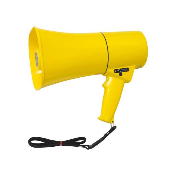 【商品説明】高い防水・防塵性能に加え、防災用にも使えるサイレン付モデル。【仕様】●素材・材質：主材／ＡＳＡ樹脂　●機能：６Ｗ　●仕様：電池持続時間（音声）：約９時間、音声通達距離：約２５０ｍ、当社拡声器は全て電池を別途ご用意ください。　●特...