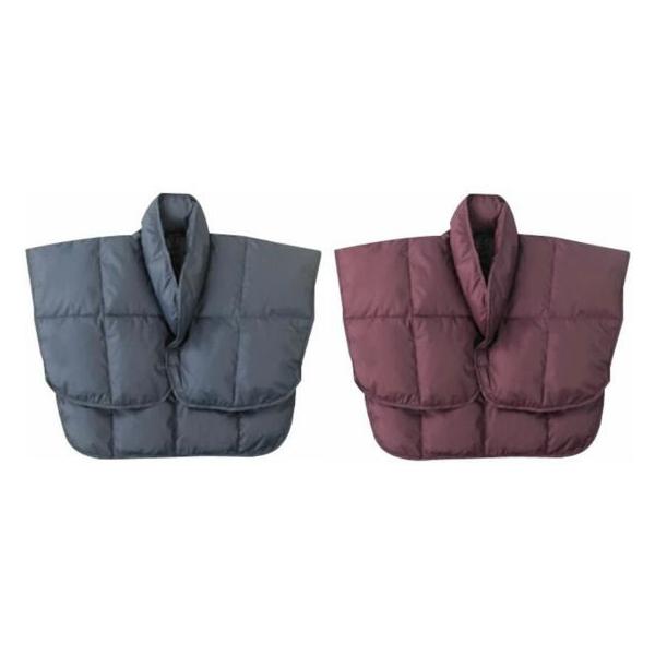 【商品説明】肩口の冷えを防ぐ肩当て。マジックテープ仕様で取り外しラクラク。　肩口からの冷えを防止　ダウン入りならではの軽量で暖かな機能性【仕様】●サイズ：前身丈／（約）４０ｃｍ、後身丈／（約）５２ｃｍ、肩幅／（約）６５ｃｍ　●重さ（１枚）：...