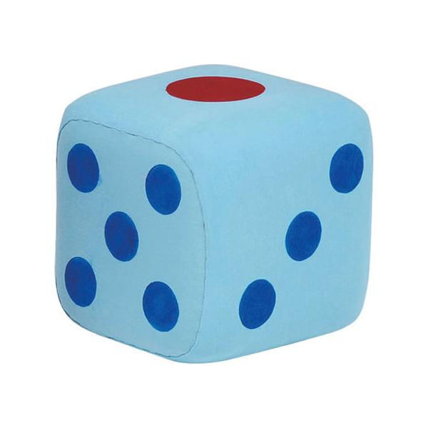 【商品説明】ぬいぐるみのように柔らかいサイコロ。【仕様】●素材・材質：カバー／綿（ニット）、芯材／ウレタン、ポリエチレン２層式　●サイズ：幅４０×奥行４０×高さ４０ｃｍ　●商品重量：約１．５ｋｇ　●原産国：日本