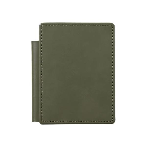 【商品説明】スライドクリップ式を採用した、用紙の取り外しが簡単なメモパッドがレザフェスＵシリーズに新登場。光沢を抑えた落ち着きのある色味と上質な質感でちょっとした贅沢やギフトにもぴったりの商品です。【仕様】●サイズ：Ａ７●最大収納枚数：メモ...