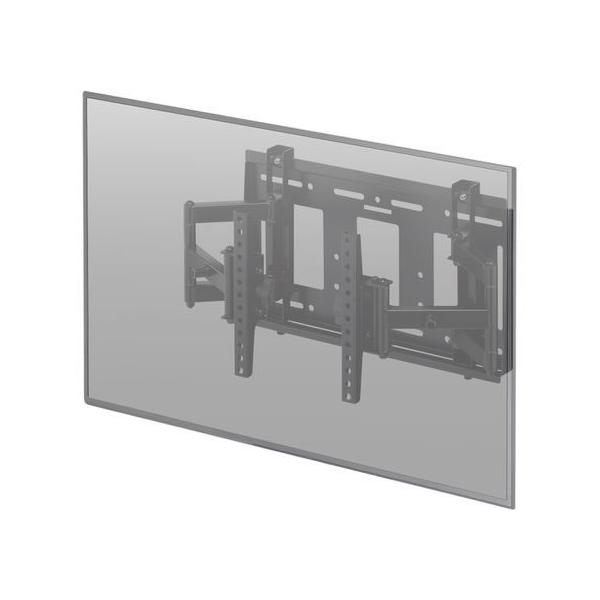 【仕様】●取付ピッチＷ：１００〜３００Ｈ：１００〜２４０（ｍｍ）　●角度調節：前方１２度、後方１２度、左右各２０度（任意調節）　●質量：約８ｋｇ　●総耐荷重：３０ｋｇ（取付ディスプレイ：３０ｋｇ以下）　●外形寸法：幅５００×奥行き８０〜３０...