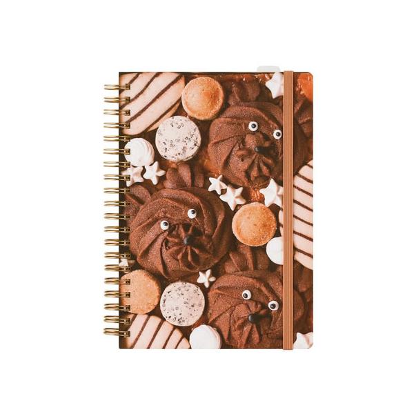 【仕様】●ノートサイズ：Ｈ１８０×Ｗ１３５×Ｄ１７ｍｍ（リング含む）●ドット方眼：３．５ｍｍ●ページ数：１２８ページ●セット内容：ノート、下敷き【ご使用上の注意】ポケットに印刷物を収納した際に、条件により転写する場合があります。ポケットに収...