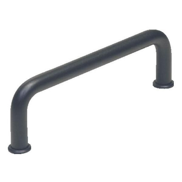 【仕様】●型番：RD1−100B　●色：ブラック　●全長（mm）：110　●全高（mm）：41　●ねじ寸法：M5×0．8　●径（mm）：10　●ねじ深さ（mm）：10　●取付ピッチ（mm）：100　●許容荷重（N）：500　●本体：アルミニ...