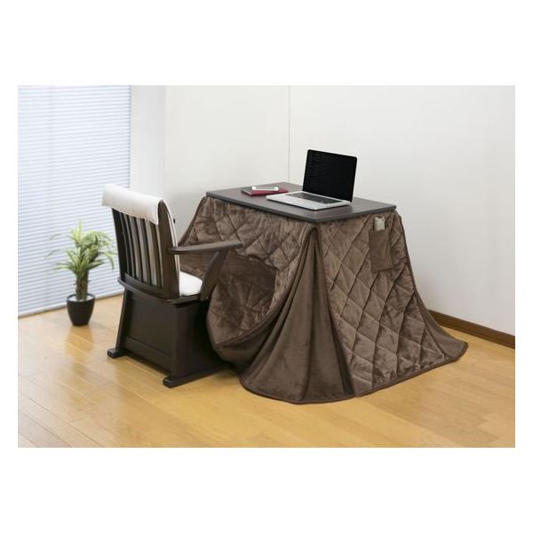 【商品説明】冬はこたつ、布団をかたずければ春〜秋デスクとしてオールシーズン使えるこたつ　自分だけの特等席としてデスクタイプのこたつ、サーモスタットはヒーターに内蔵（強：４４℃±３〜４℃を超えると切れる、弱：２８〜３２℃±３〜４℃を超えると切...