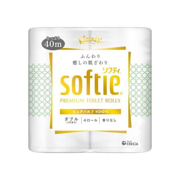 【商品説明】ふんわり癒しの肌ざわりのトイレットペーパー。パルプ配合にこだわった、ふんわりなめらかな肌ざわり。無香料タイプで、お好きな芳香剤がお楽しみいただけます。香りに敏感な方も安心。リンゴ酸配合のコア（芯）を採用しているので、トイレの中の...