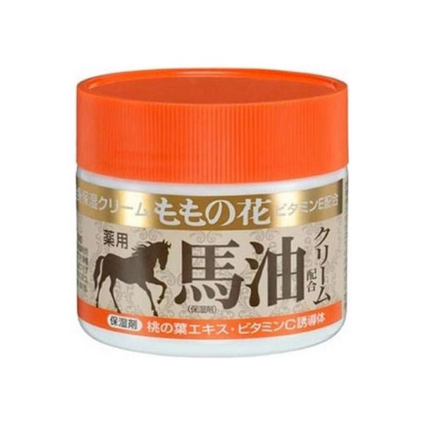 【商品説明】馬油に加えオリーブ油、ビタミンＣ誘導体、桃の葉エキスといった保湿成分を贅沢に配合。　有効成分グリチルレチン酸ステアリル、ビタミンＥ誘導体により、腕・ヒジ・背中・腰・スネなど、特に身体のカサつく部分や乾燥肌を改善し、お肌を健やかに...