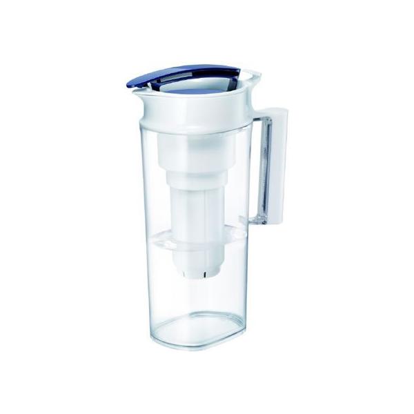 【仕様】●浄水部容量：１．２Ｌ　●ろ過流量：０．３５Ｌ／分　●材料の種類：［本体容器］ポリスチレン　［ロート・スライダー］ポリプロピレン　［栓・取っ手カバー］ＡＢＳ樹脂　［カートリッジ］ＡＢＳ樹脂・ポリプロピレン　●ろ材の種類：活性炭・イオ...