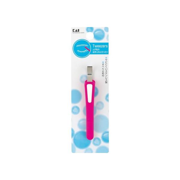 【商品説明】●マユの形を美しく整えたり、ムダ毛の除去に役立つ毛抜きです。●滑り止め付きで使いやすい設計です。【仕様】●パッケージサイズ：１４１×４４×１７ｍｍ●重量：１４ｇ
