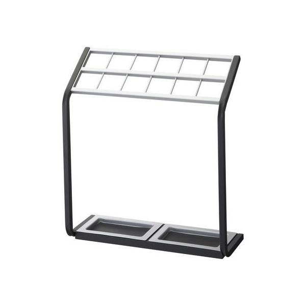 【商品説明】●玄関にぴったりと収まる角型。差し込み口が斜めになっているので傘が入れやすく、１本ずつ収納できるので傘の出し入れが楽々。　●１２本の傘を分けて収納できます。受け皿とマットは取り外してお手入れ可能です。【仕様】●組立サイズ：幅４５...