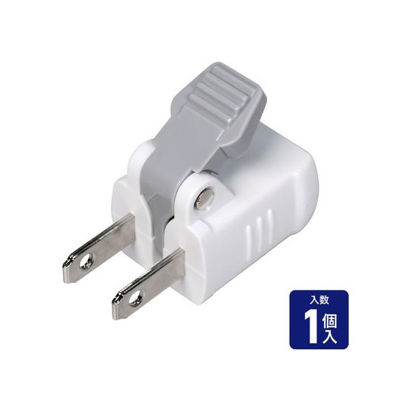 【商品説明】●アダプターの外しツマミを指先で押すだけでプラグが簡単に抜けます。●電源の抜き差しの多い電気製品に最適です。【仕様】●定格：１２５Ｖ　１５Ａ●１５００Ｗまで●屋内専用●国内専用●カラー：ホワイト