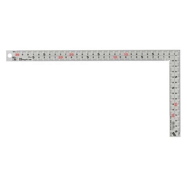 【商品説明】●適度な弾力で対象物にフィットしてケガキやすい薄手タイプです。●数字が大きく見やすい、くり返し数字です。●高所作業に最適なセーフティロープ取付穴付です。●ＪＩＳ認証品です。【仕様】【材質】●本体：ステンレス【仕様】●角部：同厚●...