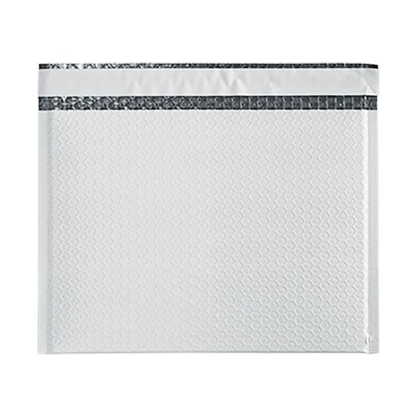 【商品説明】内側に粒型緩衝材が詰まっているため、追加で緩衝材を用意する必要がなく、梱包時間を短縮できます。フタ部分には静電気防止加工が施されたテープ付き。表面は白色、内側はグレーフィルム加工のため、中身が透けにくい仕様になっております。ポリ...