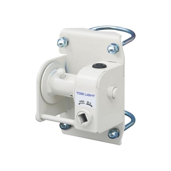 【商品説明】逆転防止機能付ネット巻。【仕様】●素材・材質：主材／スチール　●仕様：ウォームギヤ式（逆転防止機構）、バレー・テニス支柱７６ｍｍ用　●特徴：粉体塗装仕上　●商品重量：３ｋｇ　●原産国：日本　●付属品：ハンドル（Ｂ−２９８３Ｈ）