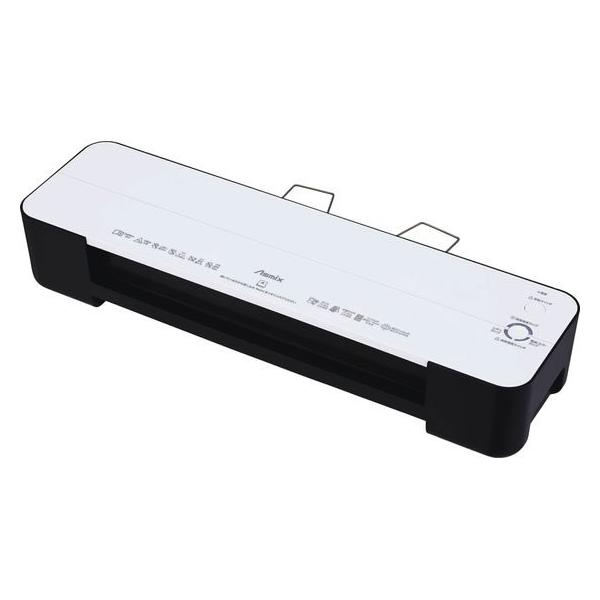 【商品説明】ウォームアップ４０秒で素早く使える。加工物に合わせた設定はボタンを押すと色が変わってわかりやすい。【仕様】●外形寸法：幅５１２×奥行１４５×高さ９５ｍｍ（リアトレー使用時）●質量：３．３ｋｇ●最大ラミネート幅：３３０ｍｍ●最大ラ...