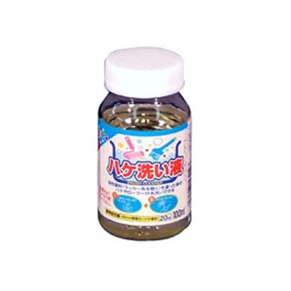 【商品説明】●ごく少量の本品で洗ったのち、水洗いできますので、使用量　がきわめてわずかですみ、ペイントうすめ液で洗う場合とくらべてはるかに経済的です。【用途】●ペイントうすめ液でうすめる塗料を塗ったあとのハケの洗浄に。●ローラーバケの洗浄に...