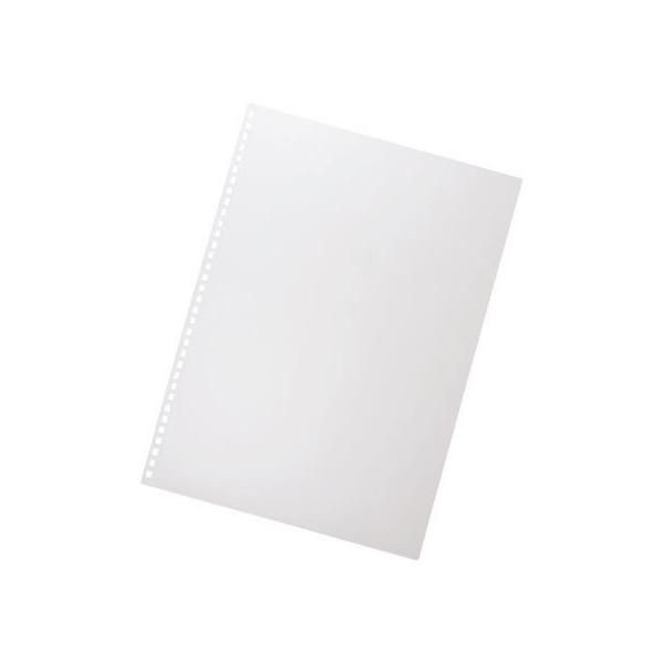 【商品説明】国際標準（８．４７ｍｍ）のダブルリングノートピッチのＢ５・２９穴となります。※ＪＩＳ規格とは異なりますのでご注意ください。【仕様】●色：乳白●サイズ：Ａ４・Ｓ型　３４穴●外寸法：縦２９７×横２１１ｍｍ●材質：ポリプロピレン（生地...