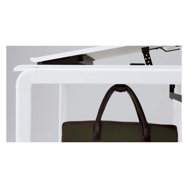 【商品説明】デスク両サイドに取付可能です。ただし、デスク片側でＰＣハンガーとカバンフックの併用はできません。バスケット部には取り付けられません【仕様】●外寸法／Ｗ４６×Ｄ４３×Ｈ６４●材質／本体：樹脂（アクリル）、取付金具：スチール●耐荷重...