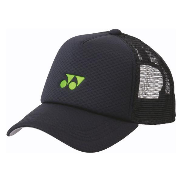 【商品説明】フロントにＹＯＮＥＸロゴを配置したメッシュキャップ。ＵＶカット、吸汗速乾テクノロジー搭載。【仕様】●素材・材質：ポリエステル１００％　●仕様：再生ポリエステル、ＵＶカット、吸汗速乾、背面ホック式　●特徴：再生ポリエステル、ＵＶカ...