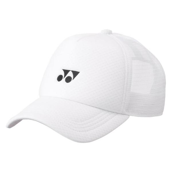 【商品説明】フロントにＹＯＮＥＸロゴを配置したメッシュキャップ。ＵＶカット、吸汗速乾テクノロジー搭載。【仕様】●素材・材質：ポリエステル１００％　●仕様：再生ポリエステル、ＵＶカット、吸汗速乾、背面ホック式　●特徴：再生ポリエステル、ＵＶカ...