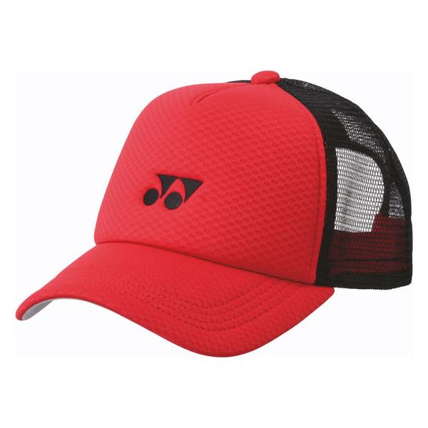 【商品説明】フロントにＹＯＮＥＸロゴを配置したメッシュキャップ。ＵＶカット、吸汗速乾テクノロジー搭載。【仕様】●素材・材質：ポリエステル１００％　●仕様：再生ポリエステル、ＵＶカット、吸汗速乾、背面ホック式　●特徴：再生ポリエステル、ＵＶカ...