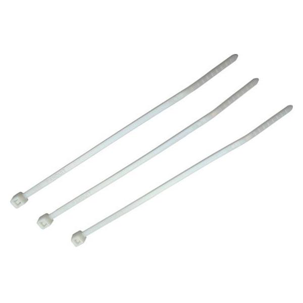 【商品説明】●幅広く使用できる汎用性の高い標準タイプのナイロン結束バンドです。●色分け、識別に最適です。【仕様】●型番：PLT2S-C10　●入数：100本　●色：白　●幅（mm）：4．8　●長さ（mm）：188　●厚さ（mm）：1．3　●...