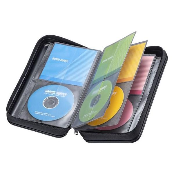 【商品説明】ディスクとジャケットやインデックスカードをまとめて収納して管理できるファスナー付きセミハードケースです。　ブルーレイディスクの収納にも対応した凹凸が少なく柔らかい不織布を採用しています。　ケース部分はフレーム構造を採用したＰＰ素...