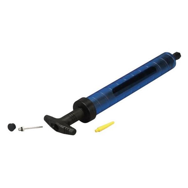 【商品説明】一般的な押して空気を入れる方法ではなく、同様な注入方法で押しても引いても空気を入れる事ができる時間短縮、体力温存系のハンディタイプのポンプです。　製品の材質は、主にポリカーボネートで超軽量。　ボール用の長針とテーパーノズル付。【...