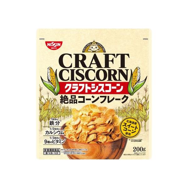 【商品説明】●そんなコーンフレークＮｏ．１メーカーの日清シスコがものづくりの技術を結集し、素材のおいしさを最大限に引き出すために、素材や製法にこだわりを詰め込んでつくった本格的なコーンフレーク。北海道産のスイートコーン※を使用し、コーン本来...