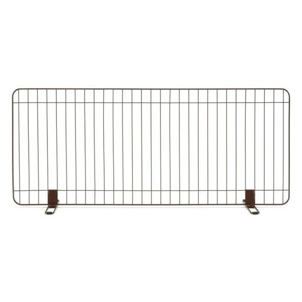 【商品説明】片手で軽々持てるから、素早く部屋と通路を間仕切りできます。※壁面への突っ張り取付タイプではありません。ゴム脚付きなので、ズレにくく床をキズつけません。【仕様】●材質：ワイヤー部・脚部／スチール（ポリエステル塗装）、ゴム脚／合成ゴ...