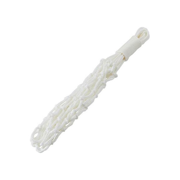 【商品説明】跳上防止式のバスケットゴールネット。【仕様】●素材・材質：ビニロン　●仕様：糸使い：２０／１８０本、結節：有結節　●性別：ユニセックス　●原産国：日本