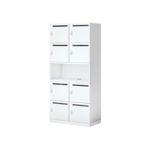 【商品説明】多様化するワークスタイルにフィットする快適な収納性出退社時の業務の支度がスムーズに、そして快適に行えるパーソナルロッカーシリーズ多様化するワークスタイルとツールに対応。【仕様】●品番：SNN-RM87DMB-SAW3-K●外寸法...