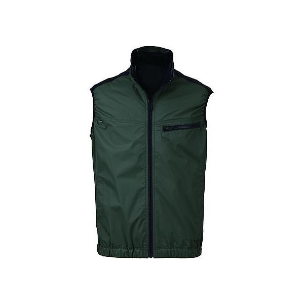 【商品説明】裏チタン加工による遮熱・ＵＶカット機能を備え、衣服内の温度上昇を抑えるベストです。背中の３Ｄ風気路メッシュ仕様でファンの風が首元までしっかり届き、快適な着心地を実現。軽快に動きやすいベストタイプで、屋外作業や現場ユニフォームなど...