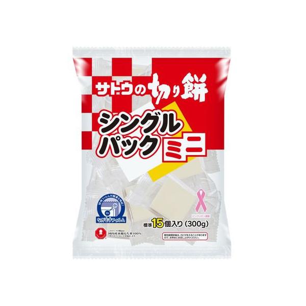 【商品説明】様々なお料理のトッピングやお鍋の具材として、食べやすい大きさの切り餅にしました。　さらにパリッとスリット加工で簡単便利。　正方形で１切れ約２０ｇ、うすくて調理時間が短い（サトウ切り餅５０ｇと比べて）。　鍋料理にもよく合います。　...