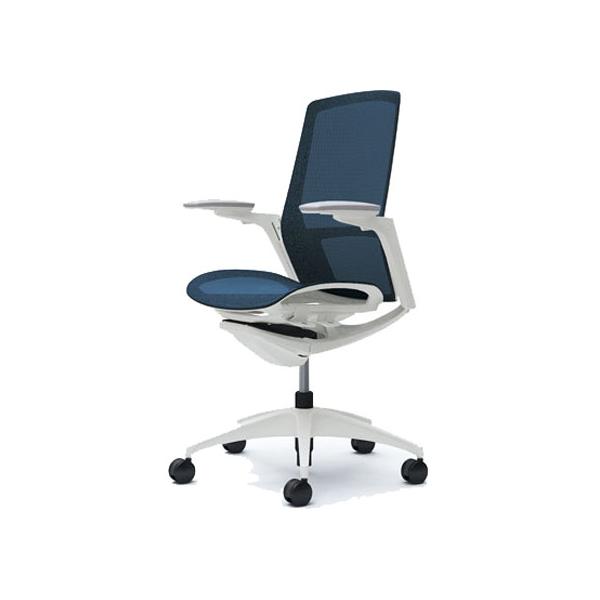 【仕様】●品番：Ｃ７８５ＷＷ　Ｆ１Ｅ４●背座タイプ：背／メッシュ、座／メッシュ●カスタムパネル：ホワイト●脚カラー：ホワイト●ボディカラー：ホワイト●肘タイプ：アジャストアーム●外寸法：幅６９０〜７４０×６８５×９７０〜１０７０ｍｍ●座面高...