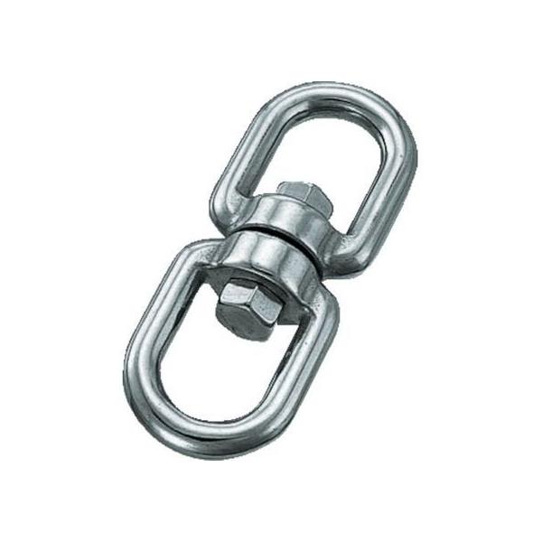 【商品説明】●回転するのでねじれを取り除きます。【仕様】●型番：TRMS-13　●D（mm）：13 ●L1（mm）：150 ●L2（mm）：33 ●W1（mm）：58 ●使用荷重（kN）：8．82 ●W2（mm）：33　●ステンレス（SUS...