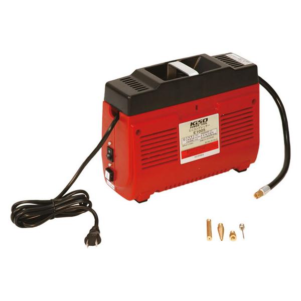 【商品説明】小型のピストンタイプコンプレッサーでボールへの空気注入にご使用いただけます。【仕様】●仕様：電源１００Ｖ、空気量１４Ｌ／分、最高圧力０．６ＭＰａ、消費電力８５Ｗ、定格使用時間１５分、運動会用大玉使用不可　●サイズ：幅２６×奥行１...