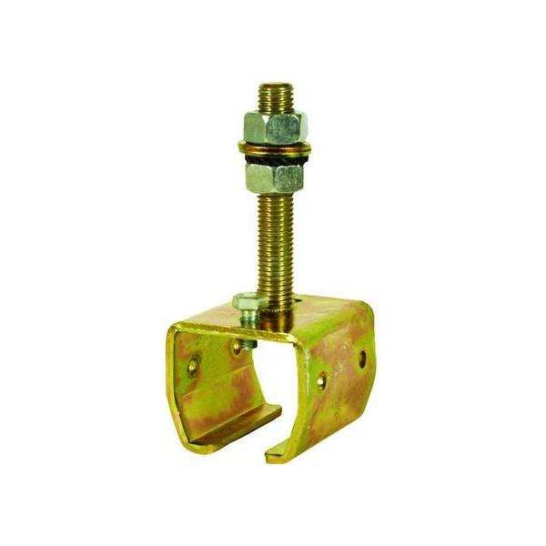 【仕様】●型番：21HE-BB　●適用レール：21号 ●品名：ボルト一連受　●欧州規格EN1527適合品　●スチール（電解めっき処理）