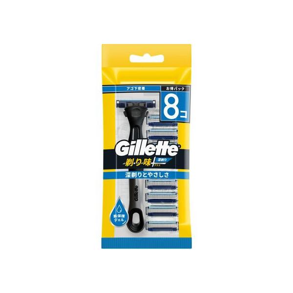 【商品説明】センサー３枚刃で深剃りし、潤滑スムーサーで肌にやさしく、首振りヘッド＋独立して動く刃が肌に密着して剃りやすい。【仕様】●内容量：本体１個＋替刃８個（うち１個は本体に装着済）　[生産国：ベトナム　商品区分：化粧品　メーカー：Ｐ＆Ｇ...