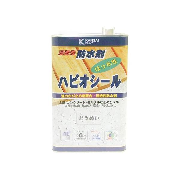 【商品説明】●素材の内部に深く浸透して、簡易防水層、防かび層をつくり、雨、塩害、凍害、かびなどから素材を保護します。　●無色透明に仕上がるので木材やコンクリートの素材や風合いを損ないません。【仕様】●容量：１Ｌ●色：とうめい●商品サイズ（幅...