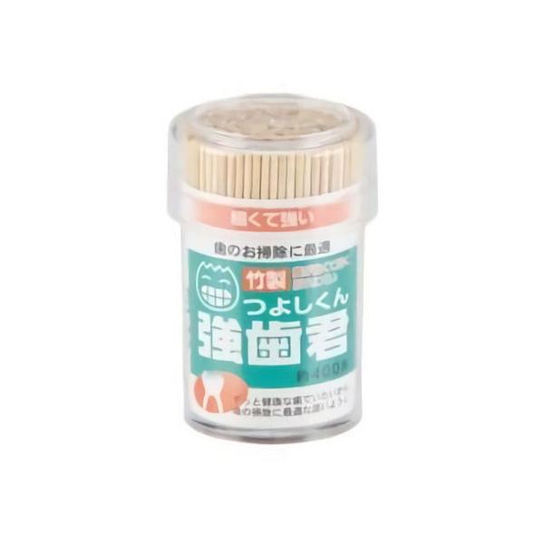【商品説明】腰が強くて固く折れにくい竹製のようじ。細くて強い歯の掃除に最適な強いようじ【仕様】●仕様サイズ：幅０．２×奥行０．２×高さ６．５ｃｍ　●内容量：約４００本　●材質：天然木（竹）　●生産国：中国
