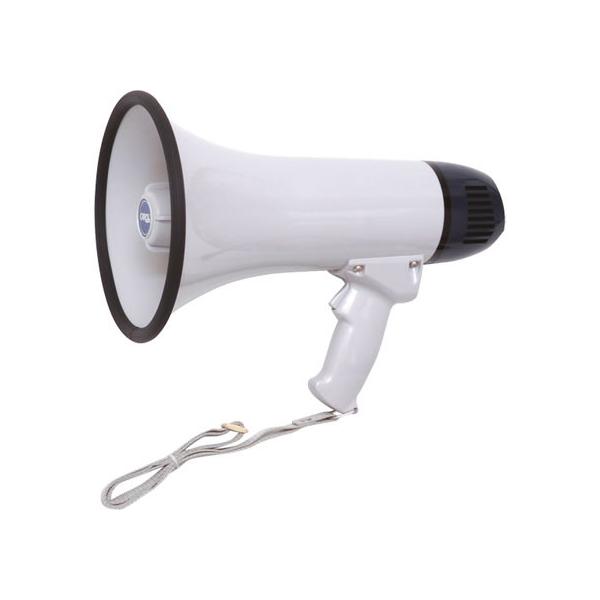 【商品説明】お求めやすい拡声器専用モデル（音声のみ）。【仕様】●素材・材質：主材／ＡＢＳ樹脂　●仕様：電池持続時間：約６時間、音声通達距離：約２００ｍ、トーエイライト社拡声器は全て電池を別途ご用意ください。　●特徴：６Ｗ　●サイズ：口径１９...